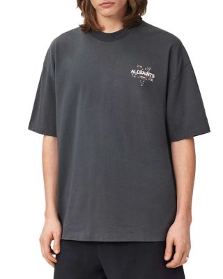 Click here for Allsaints Floral Pentacle Logo T-Shirt prices