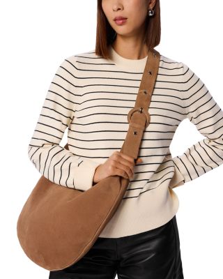 Click here for Whistles Classic Stripe Cotton Blend Sweater prices