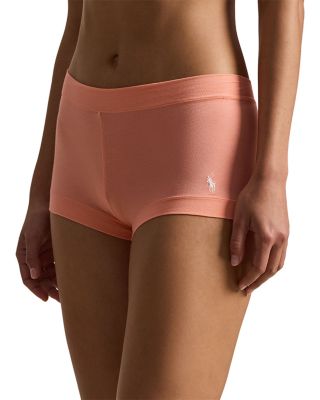 Polo Ralph Lauren Womens Mid-Rise Short Panties - Soft Citrine