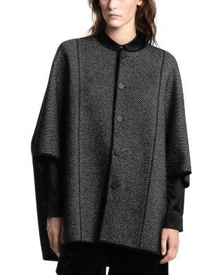 Click here for Emporio Armani Reversible Cape Coat prices