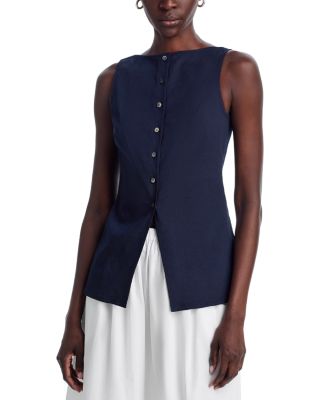 Click here for Theory Cutaway Vest Top prices