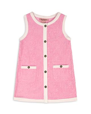 Click here for Juicy Couture Girls Jacquard Embossed Loop Terry D... prices