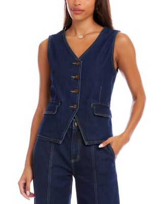 Click here for Karen Kane Denim Vest prices