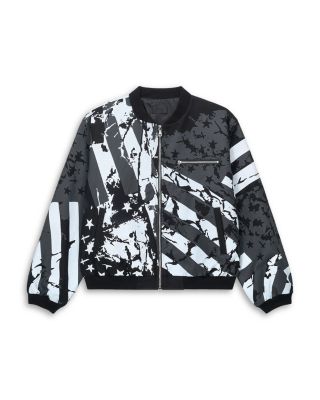 Click here for RtA Stripe Flag Printed Bomber Jacket prices