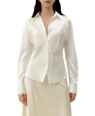 Click here for Lilysilk Bias Cut Silk Shirt prices