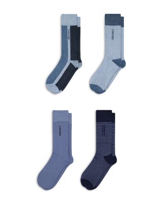 Click here for Calvin Klein Logo Crew Socks  Pack of 4 prices