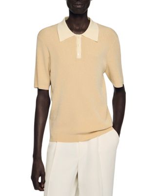 Click here for Sandro Two Tone Polo Shirt prices