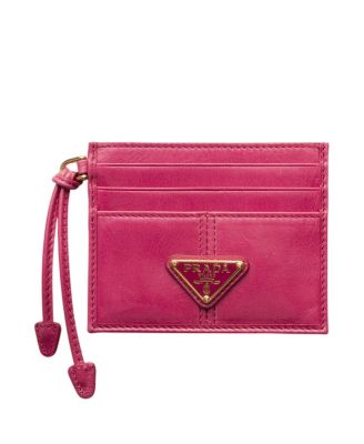 Click here for Prada Leather Card Holder prices