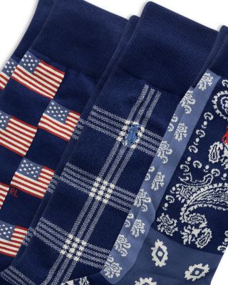 Click here for Polo Ralph Lauren Embroidered Crew Socks  Pack of... prices