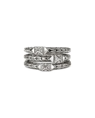 Click here for John Hardy Sterling Silver Icon Diamond Pyramid Tr... prices