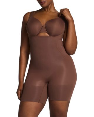 Click here for Spanx SPANXsculpt Go Figure Open Bust Mid Thigh Bo... prices