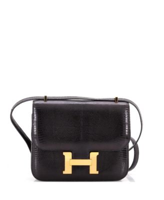 Click here for Pre-Owned HERMES 18 Constance Nm Bag Lizard prices