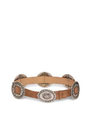 Click here for LAgence Womens Austin Concho Medallion Belt prices