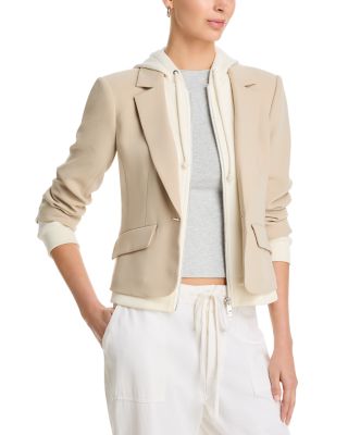 Click here for Cinq a Sept Khloe Hooded Blazer prices