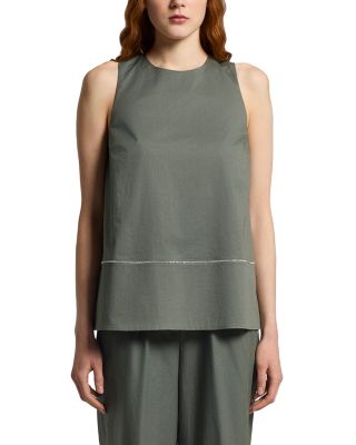 Click here for Peserico Sleeveless Round Neck Top prices