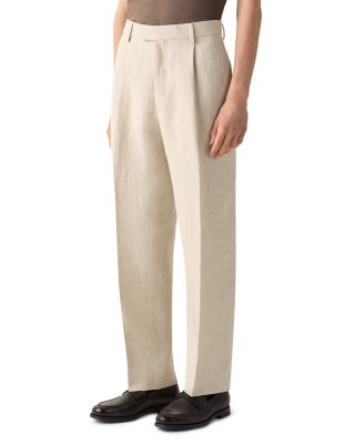 Click here for Zegna Pleated Linen Pants prices