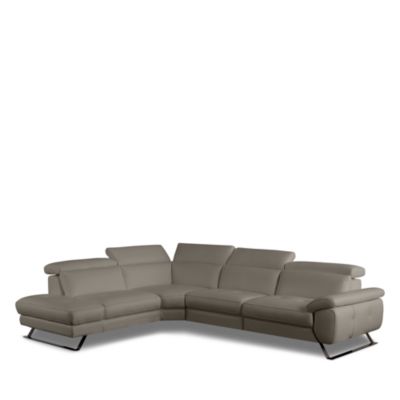 Click here for Chateau dAx Tremezzo Three Piece Leather Sectional... prices