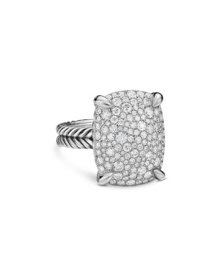 Click here for Chatelaine Elongated Ring in Sterling Silver with... prices