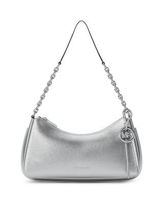Click here for Michael Kors Nolita Medium Metallic Silver Leather... prices