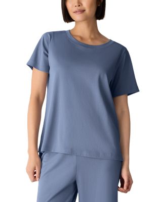 Click here for Eileen Fisher Jewel Neck Sleep Top prices