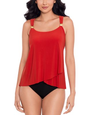 Click here for Miraclesuit Razzle Dazzle Dazzle Tankini Top prices