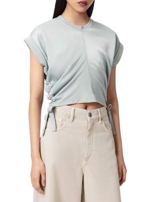 Click here for Allsaints Mira Satin Tee prices