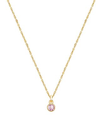 Click here for Tiny Blessings Girls 14K Gold Birthstone Necklace... prices