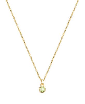 Click here for Tiny Blessings Girls 14K Gold Birthstone Necklace... prices