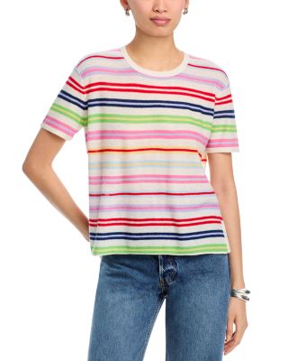 Click here for Majestic Filatures Cashmere Striped Tee prices