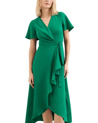Click here for Phase Eight Julissa Green Wrap Dress prices