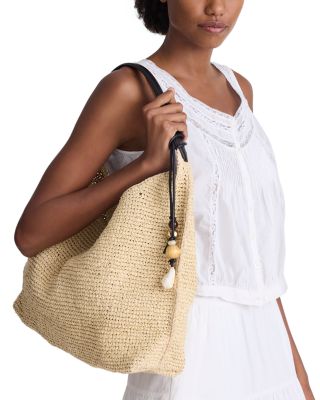 Click here for Madewell Mylie Raffia Shoulder Bag prices
