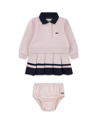 Click here for Lacoste Girls French Terry Pleated Dress - Baby prices