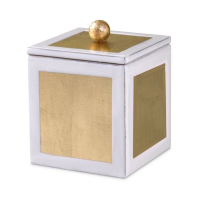 Click here for Mike and Ally Savoy Gold Leaf Container prices