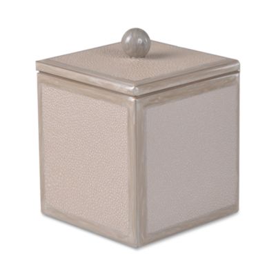 Click here for Mike and Ally Faux Shagreen Putty Container prices