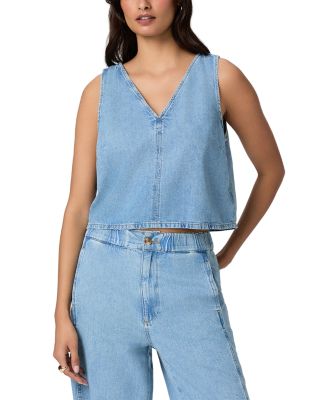 Click here for Paige Zola Denim Top prices
