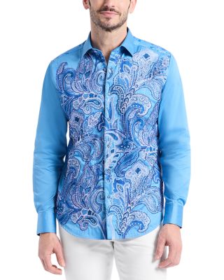 Click here for Robert Graham J. Scotts World Woven Paisley Shirt prices