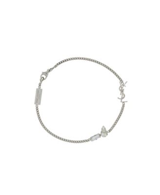 Click here for Saint Laurent Cassandre Charm Bracelet in Metal an... prices