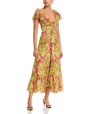 Click here for Cinq a Sept Daisy Swirl Ivey Dress prices