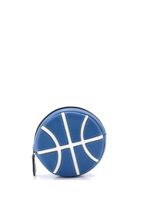 Click here for Pre-Owned HERMES Basketball Change Purse Leather prices
