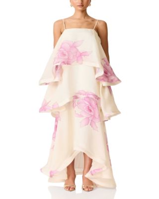 Click here for Elliatt Rova Tiered Gown prices