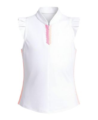 Click here for Lucky in Love Girls Lace Frill Tank Top - Little K... prices