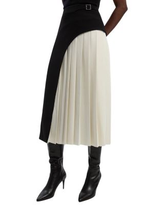 Click here for Karen Millen Tailored Buckle Detail Midi Skirt prices