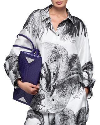 Click here for The Attico Diana Silk Shirt prices