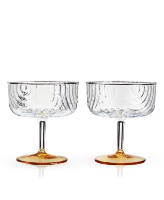 Click here for Viski Deco Gatsby Coupes  Set of 2 prices