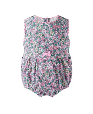 Click here for Rachel Riley Girls Floral Scalloped Bubble - Baby prices