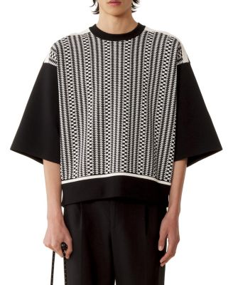 Click here for Lanvin Loose-Fit T-Shirt In Silk and Cotton Jacqua... prices