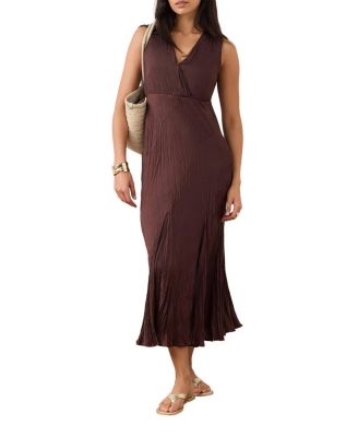 Click here for Mint Velvet Womens Crinkle Maxi Dress prices