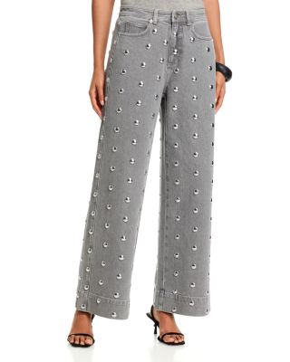 Click here for Cinq a Sept Betsy Studden Ankle Jeans in Lune/Silv... prices