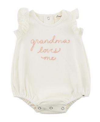 Click here for oh baby! Girls Grandma Loves Me Embroidered Bubble... prices
