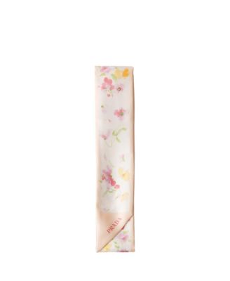 Click here for Prada Printed Silk Skinny Scarf prices
